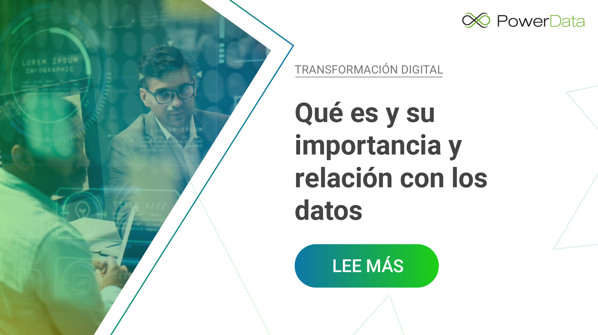 Transformación digital. Qué es y su importancia y relación con los datos
